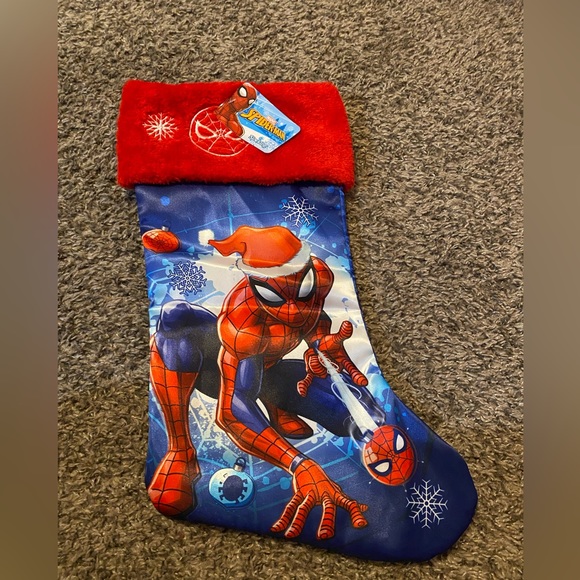 Marvel | Holiday | Nwt Spiderman Stocking | Poshmark